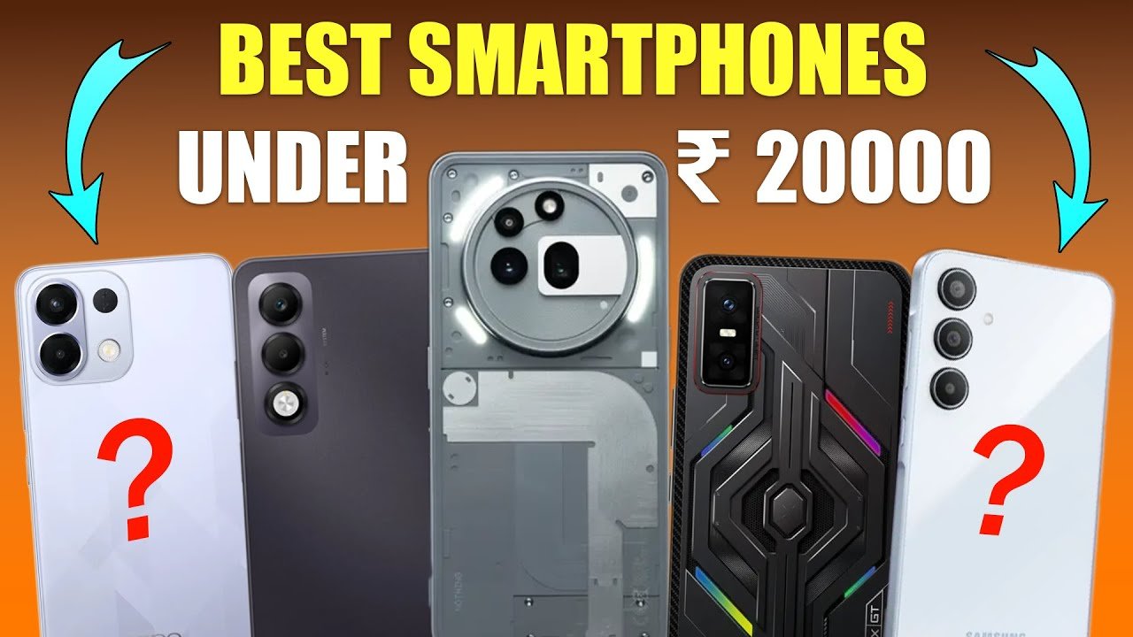 Best 5G Smartphones Under ₹20000 (2025)